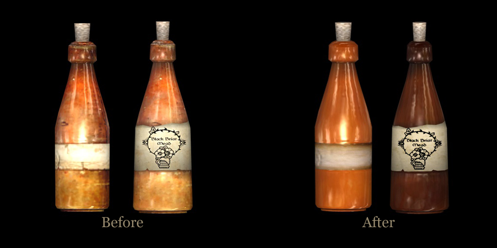 Skyrim Mead Bottle