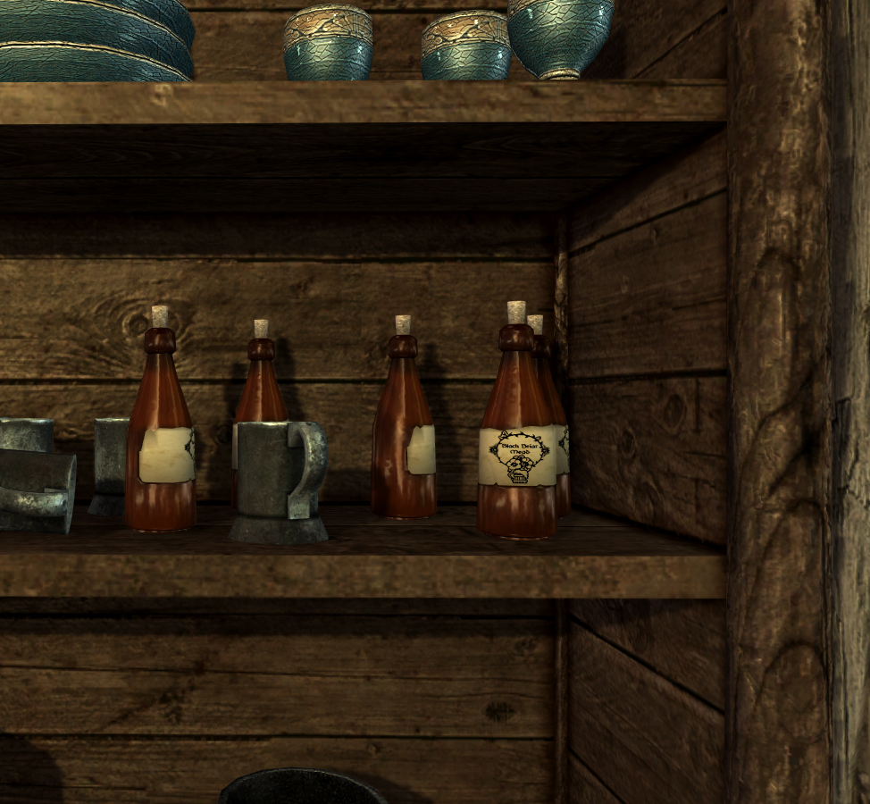 Skyrim Mead Bottle