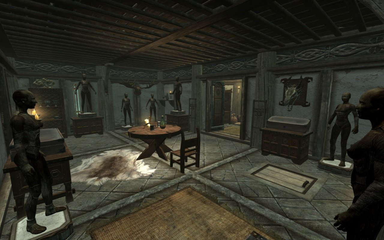 Skyrim Hearthfire Storage Room