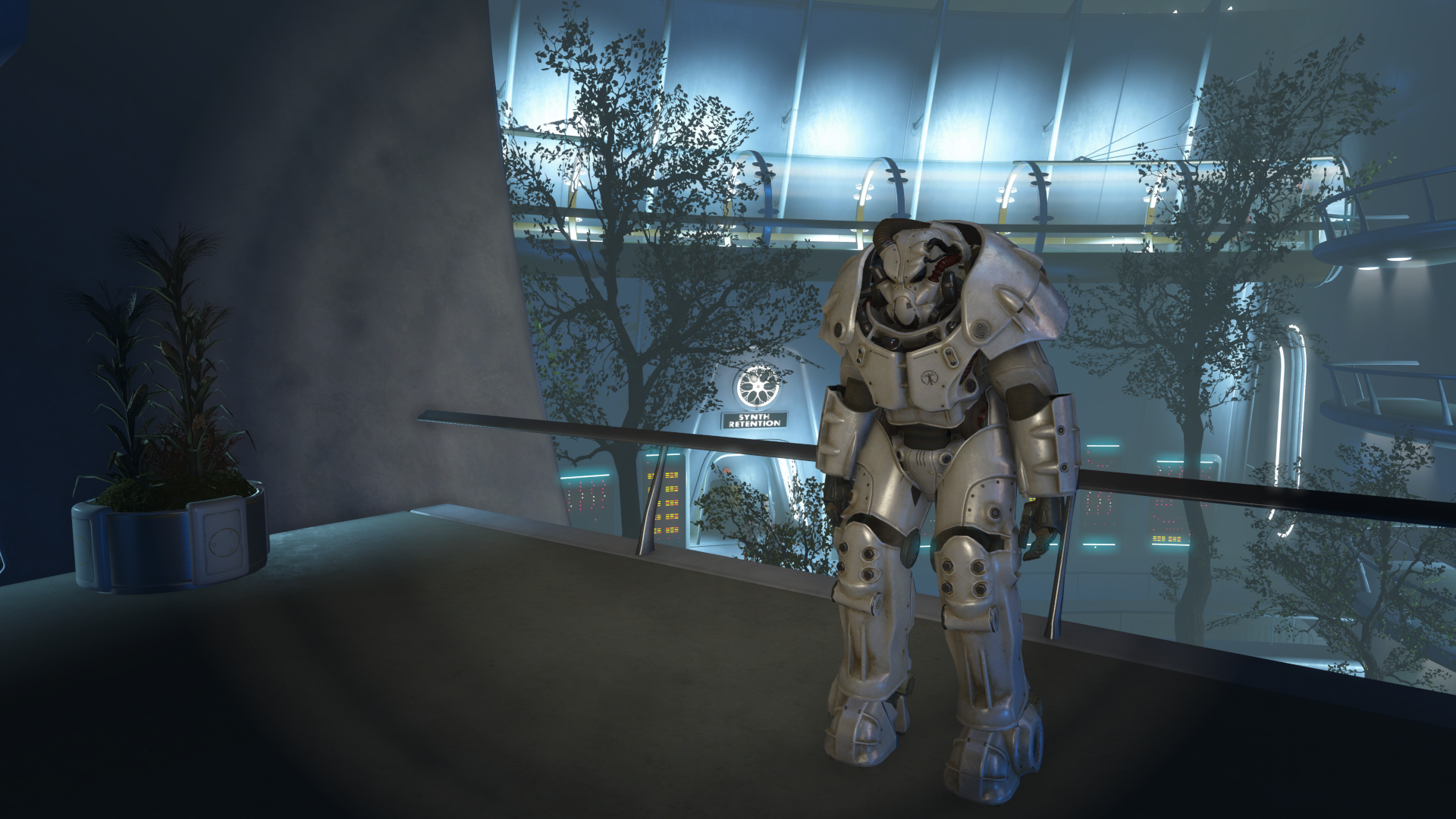 Power Armor Fallout 4 Institute Fallout 4 Cut Institute Power Armour