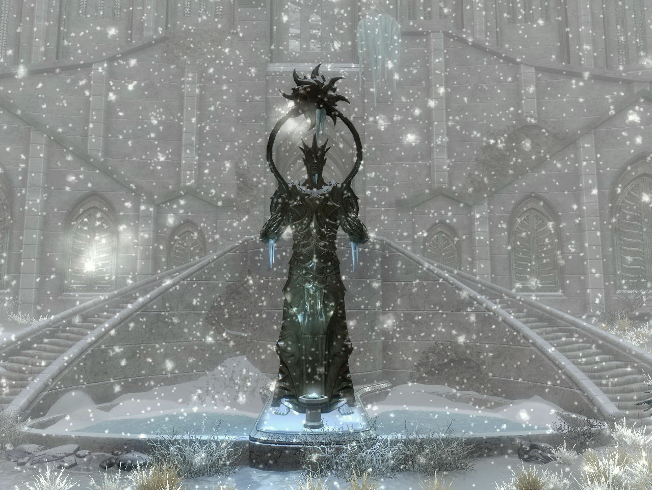 Auriel's Statue - Dawnguard - AFK Mods