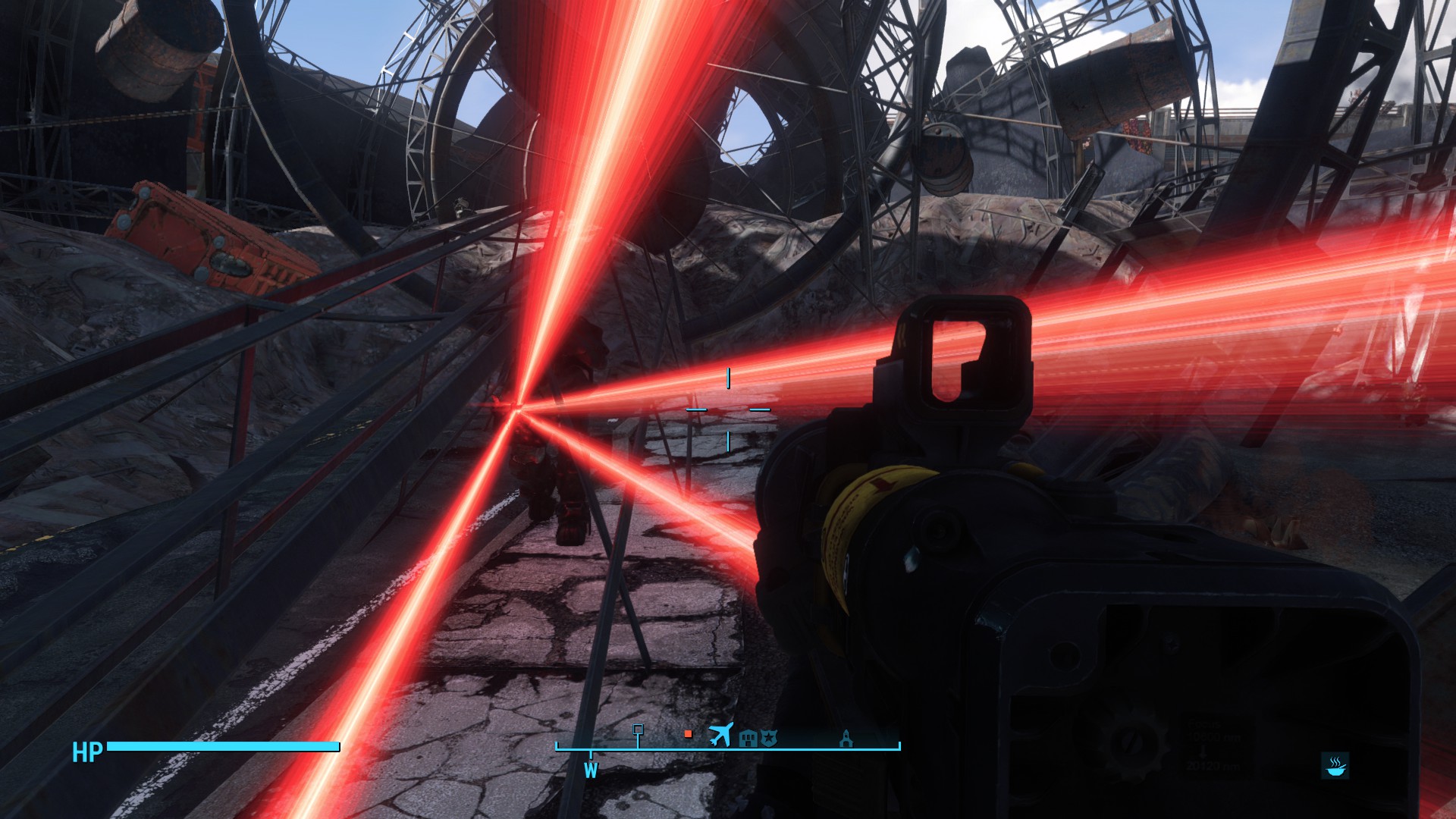 Turrents and enemies spawn inside Prydwen rubble - Unofficial Fallout 4 ...