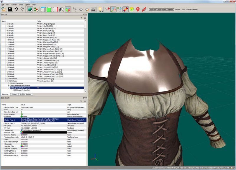 NifSkope 2.0 Dev - Tools of the Trade - AFK Mods