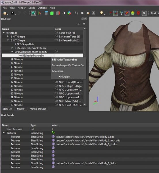 NifSkope 2.0 Dev - Tools of the Trade - AFK Mods