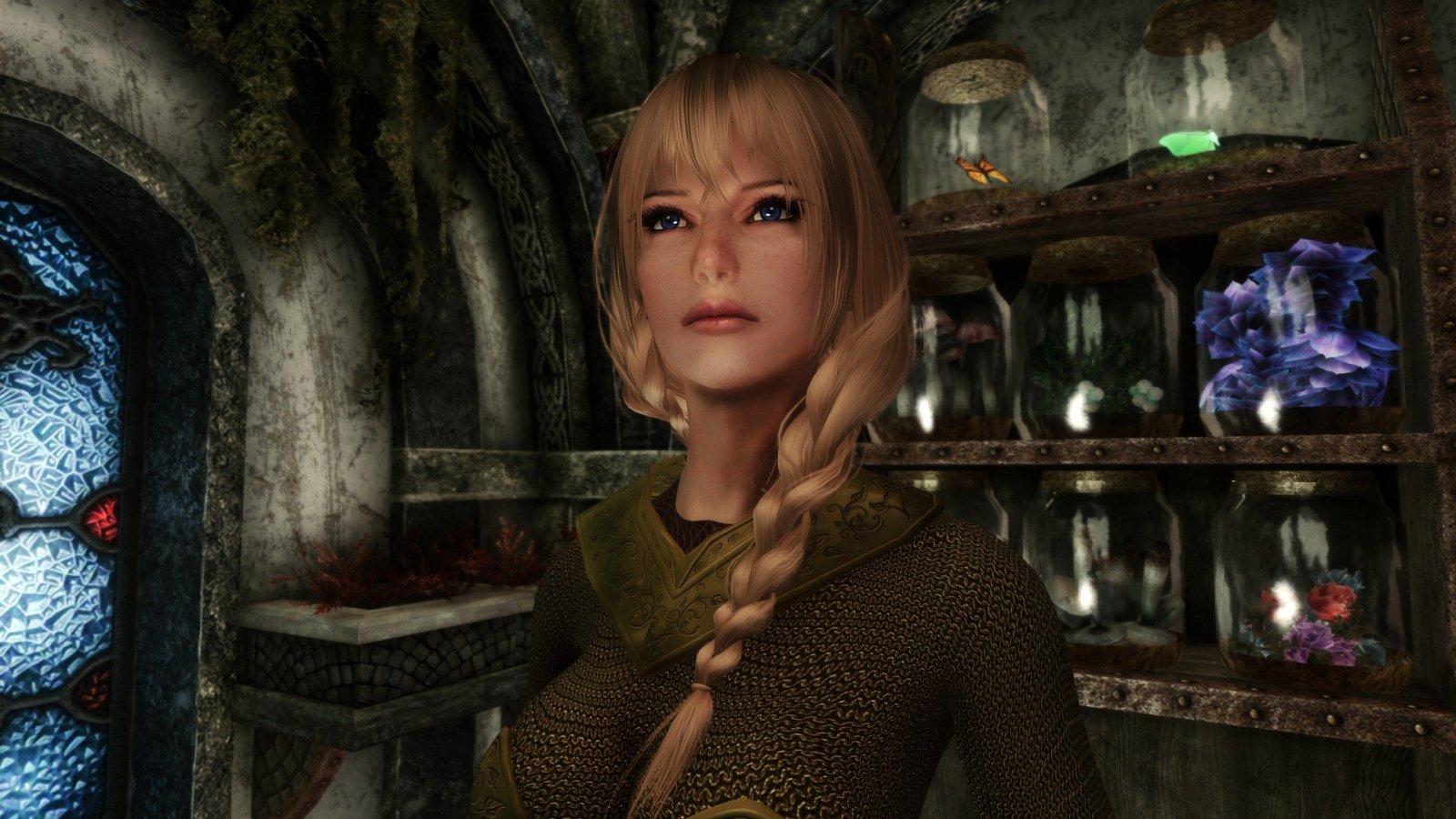 Jordis the Sword-Maiden - steadfast and strong as steel - Skyrim - AFK Mods