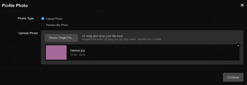 Hi - Can't Add Profile Pic - General Discussion - AFK Mods