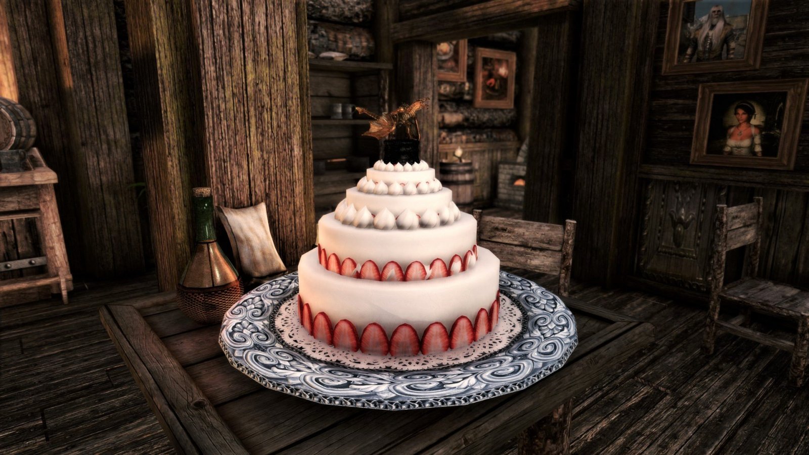 Wedding cake, anyone - Skyrim - AFK Mods
