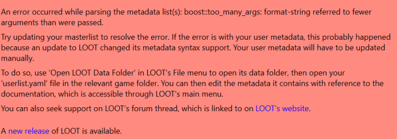 [RELz] LOOT - Load Order Optimisation Tool - Tools of the Trade - AFK Mods