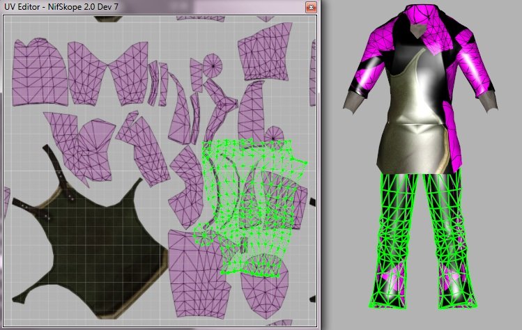 Texture Applies Correctly in Blender, But Not in NifSkope - Mod Support ...