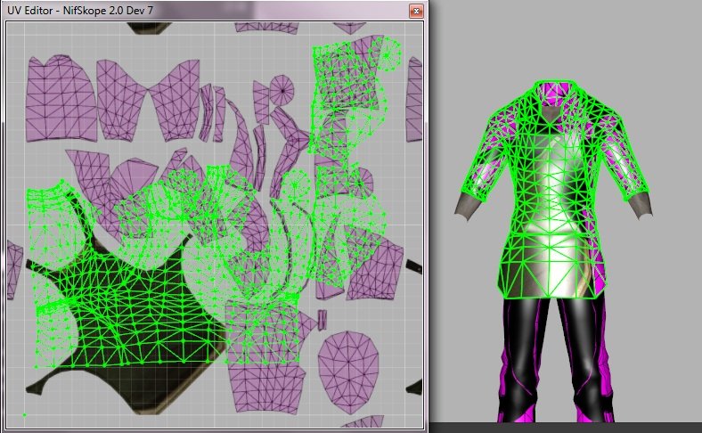 Texture Applies Correctly in Blender, But Not in NifSkope - Mod Support ...