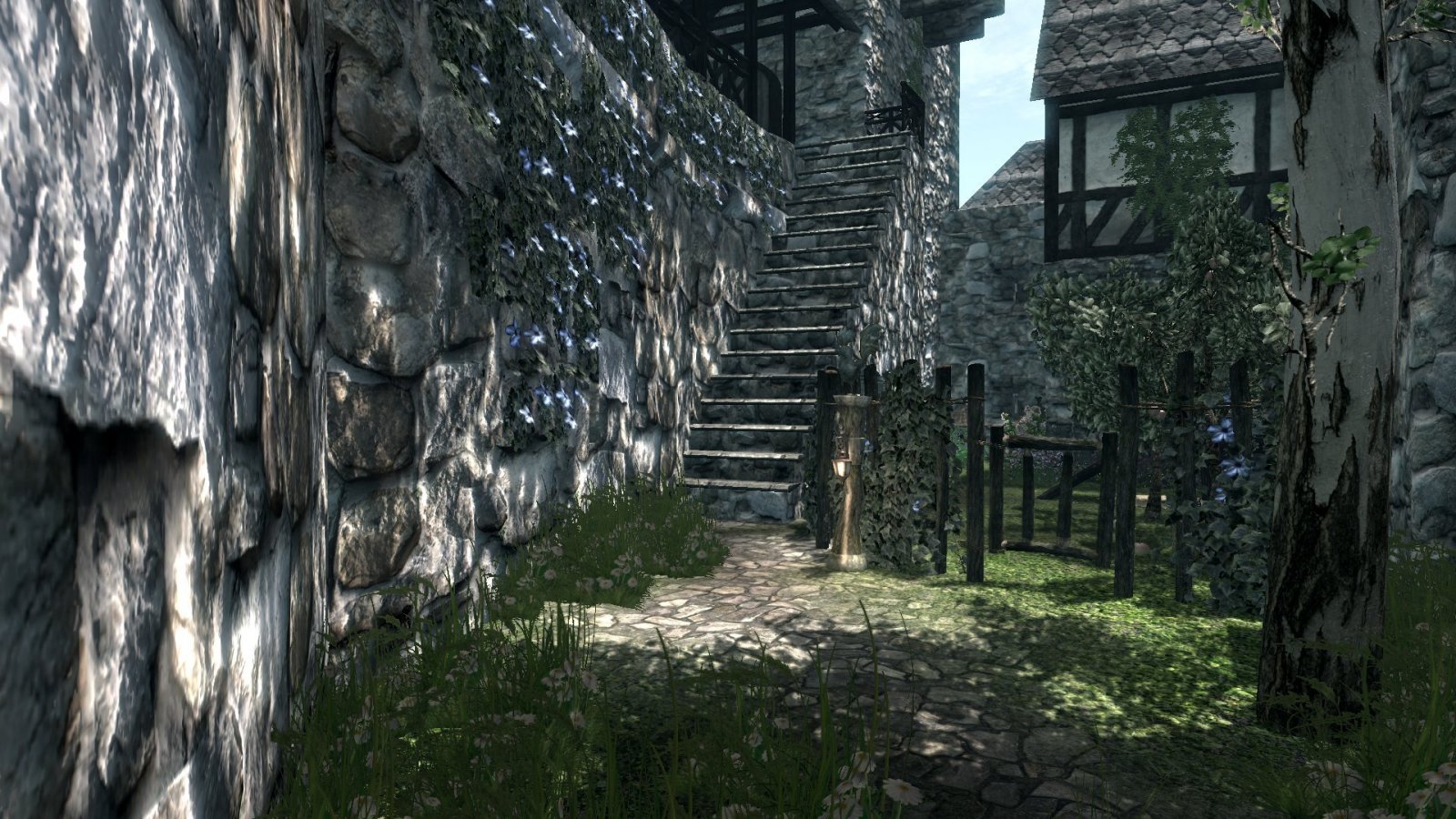 Hen Yard and Stairs to the western wall passage - Scenic - AFK Mods